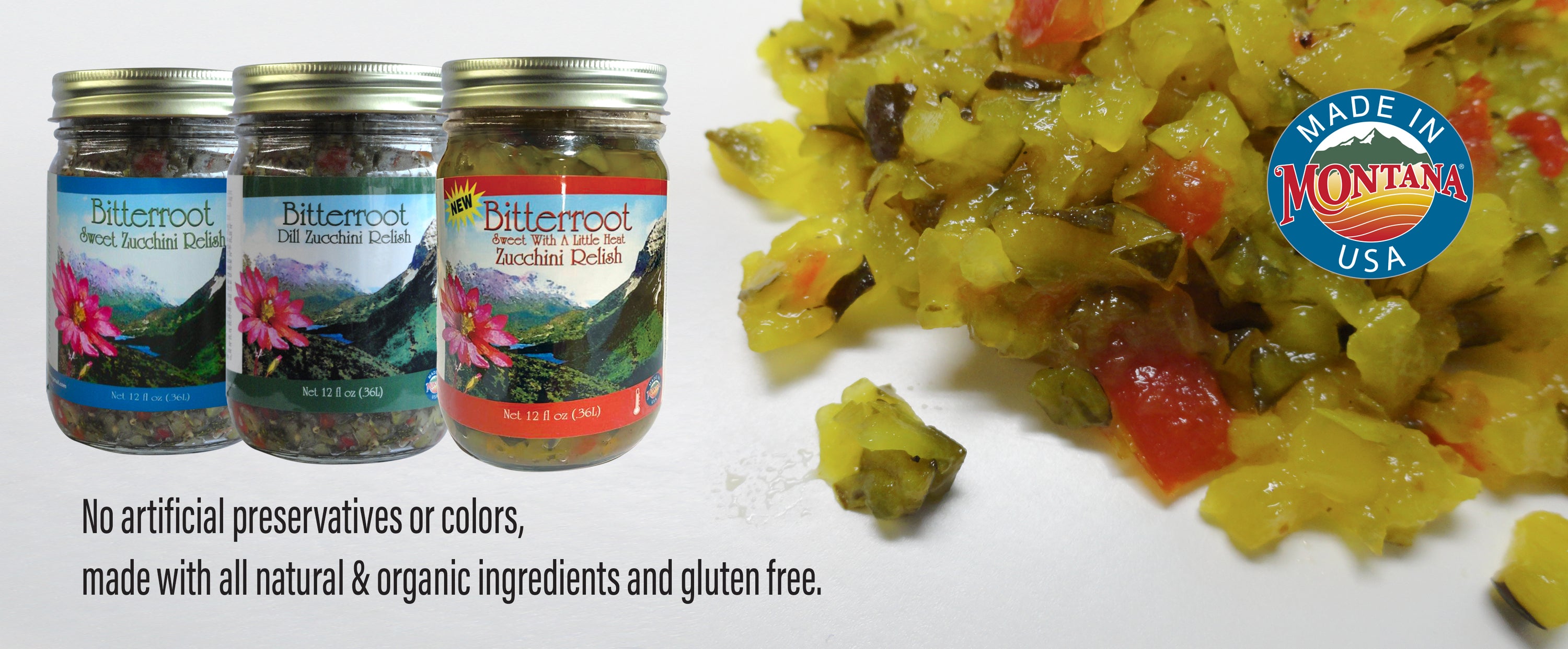 Relish the Taste of Bitterroot Zucchini Relish Products – wmtspecialtyfoods